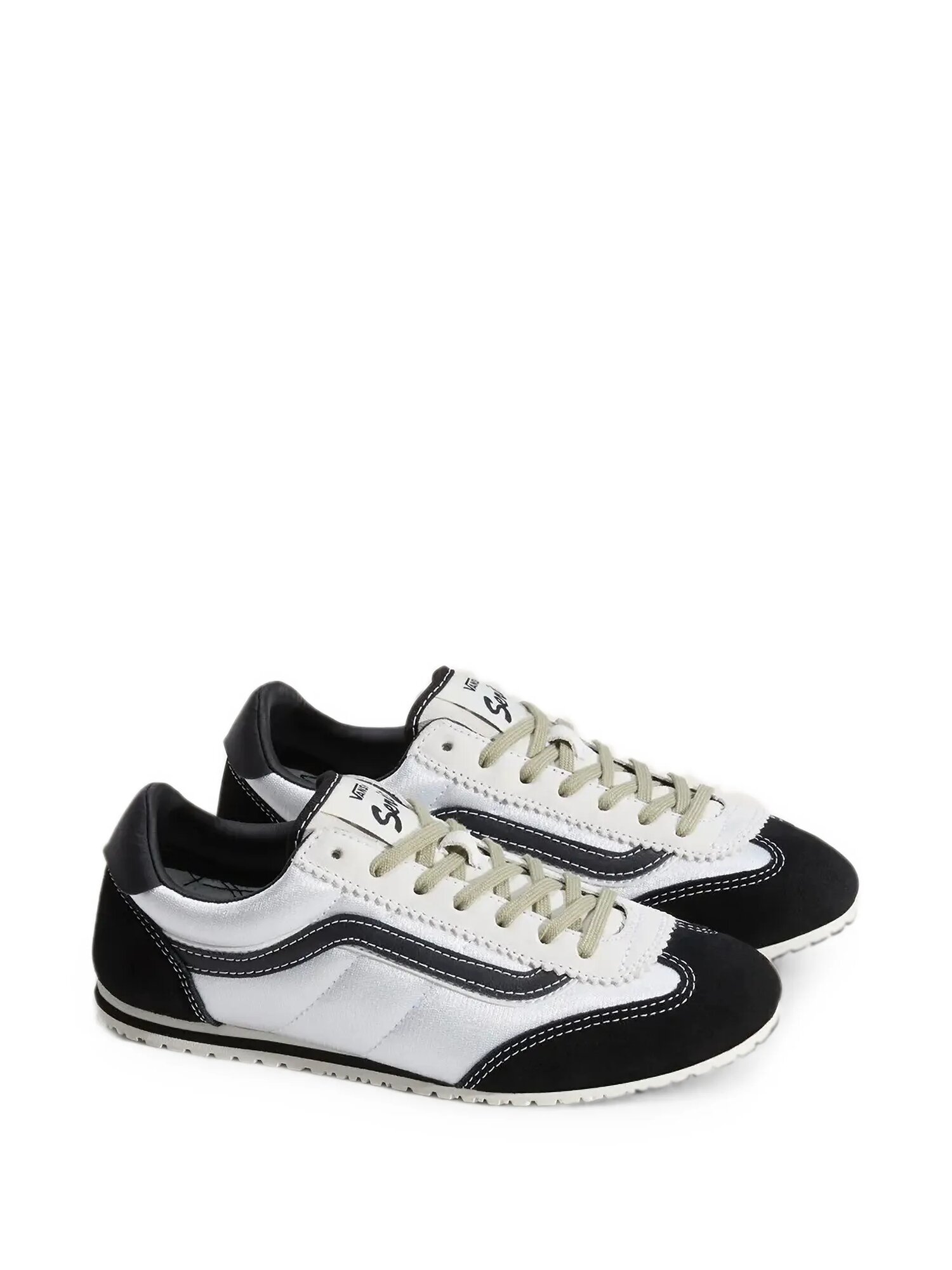 Туфли VANS Super Lowpro shoes, размер 10 US, бежевый/белый — фото 1