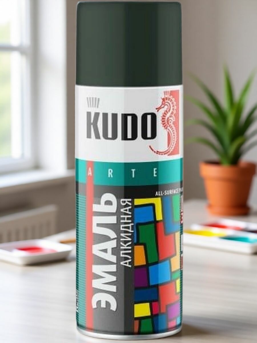 Эмаль универсальная KUDO глубоко-серая