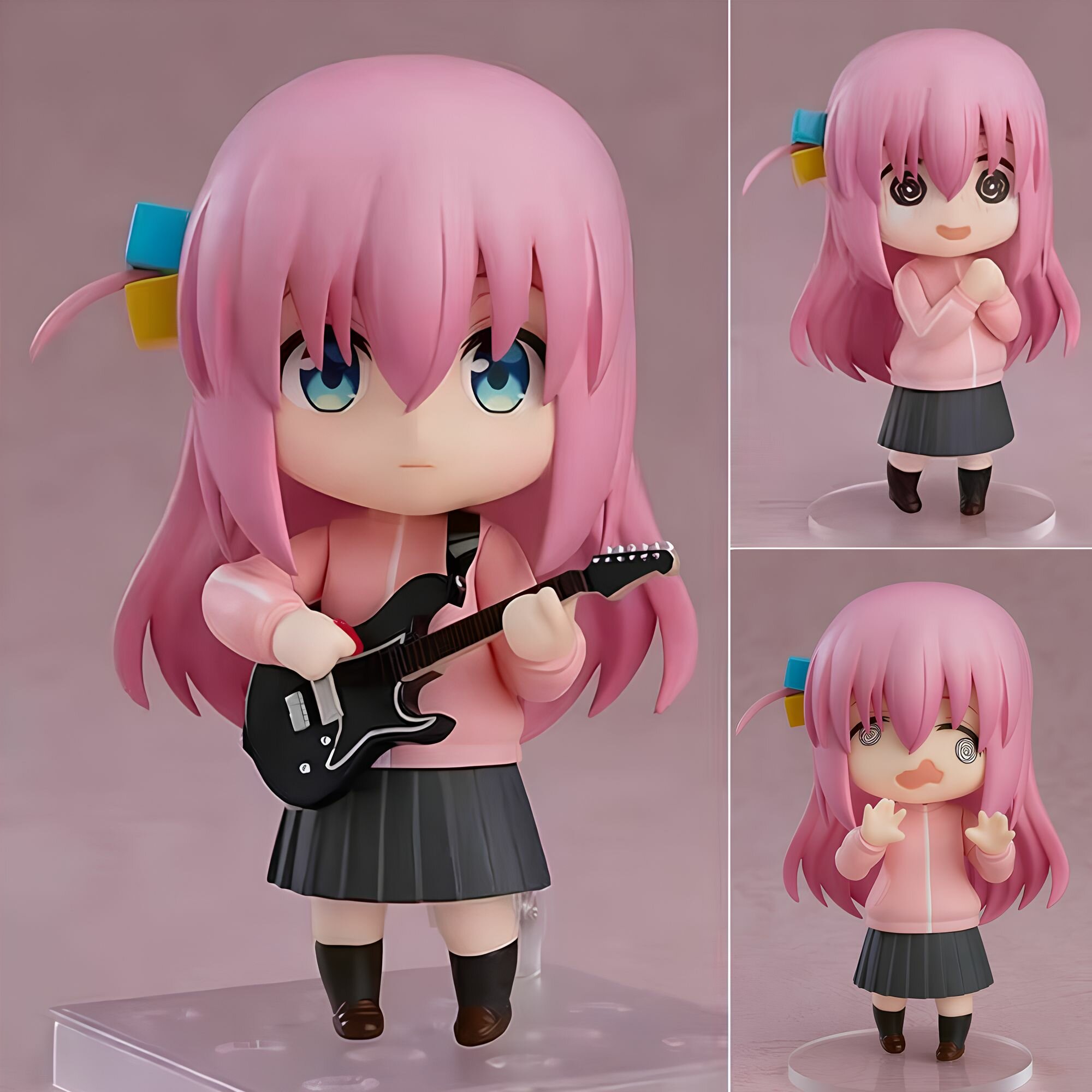 Фигурка Одинокий рокер Хитори Гото / Bocchi the Rock Hitori Gotou (10см, тех. упак) 2069