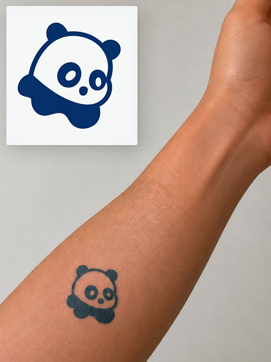 Tattoo'шки Временные тату без пленки (темнеют через 24 часа) 5*5см без пленки темнеют через 24 часа 5x5 см