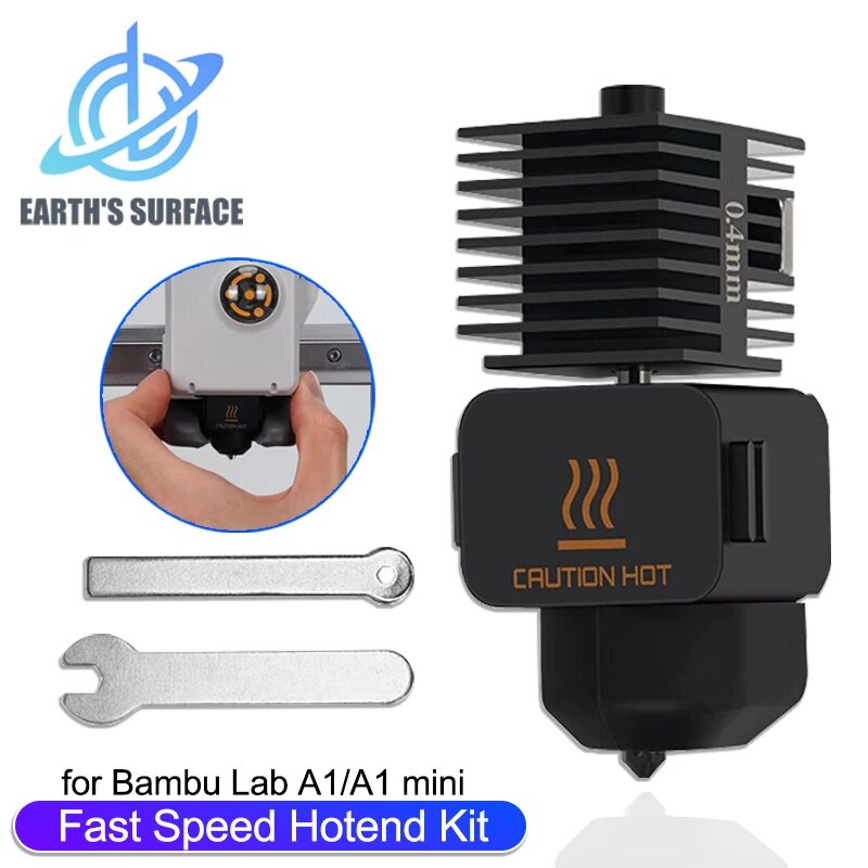 Fast Speed Hotend Kit для Bambu Lab A1/A1 mini 0.4mm