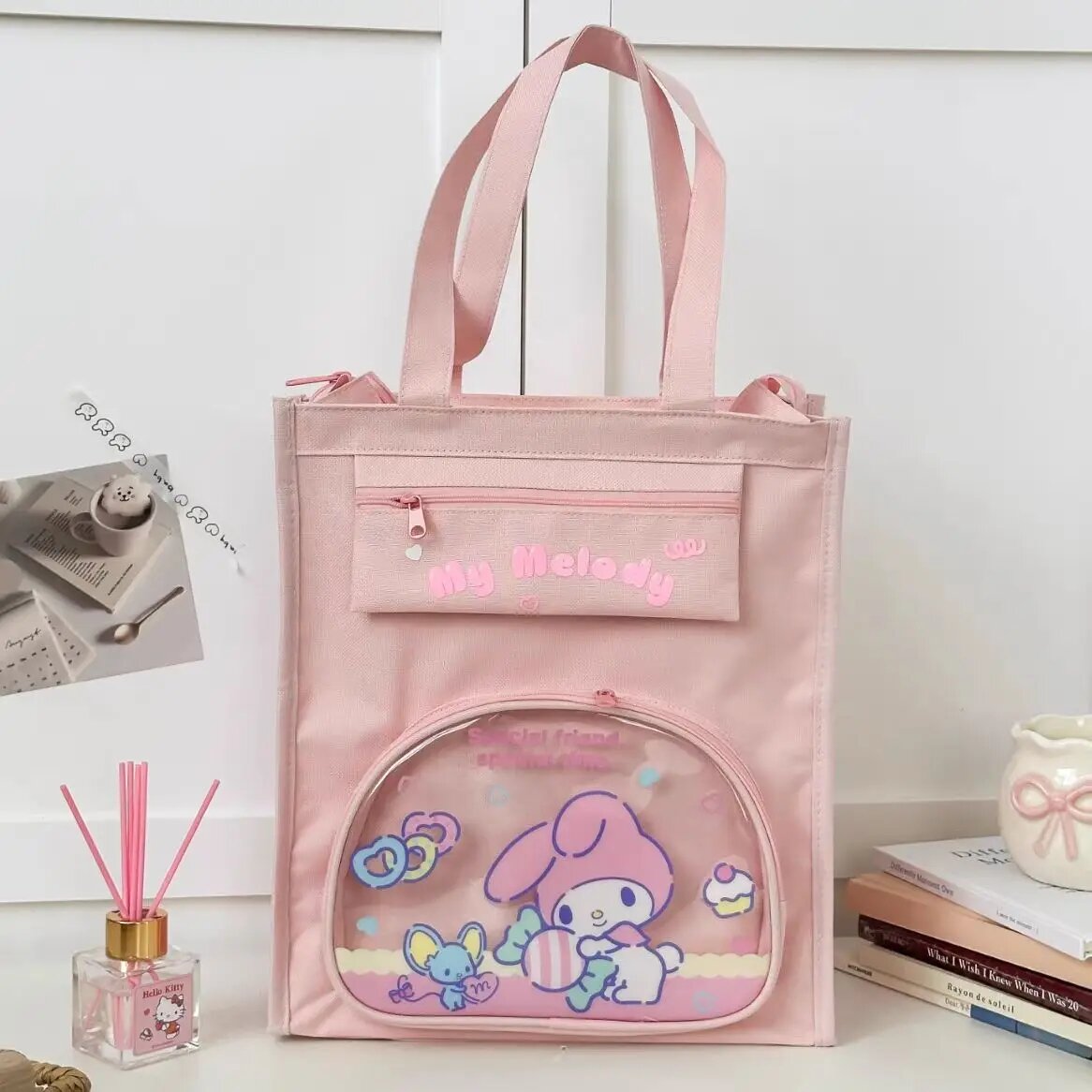 Куроми сумка-тоут Sanrio Розовый, 07