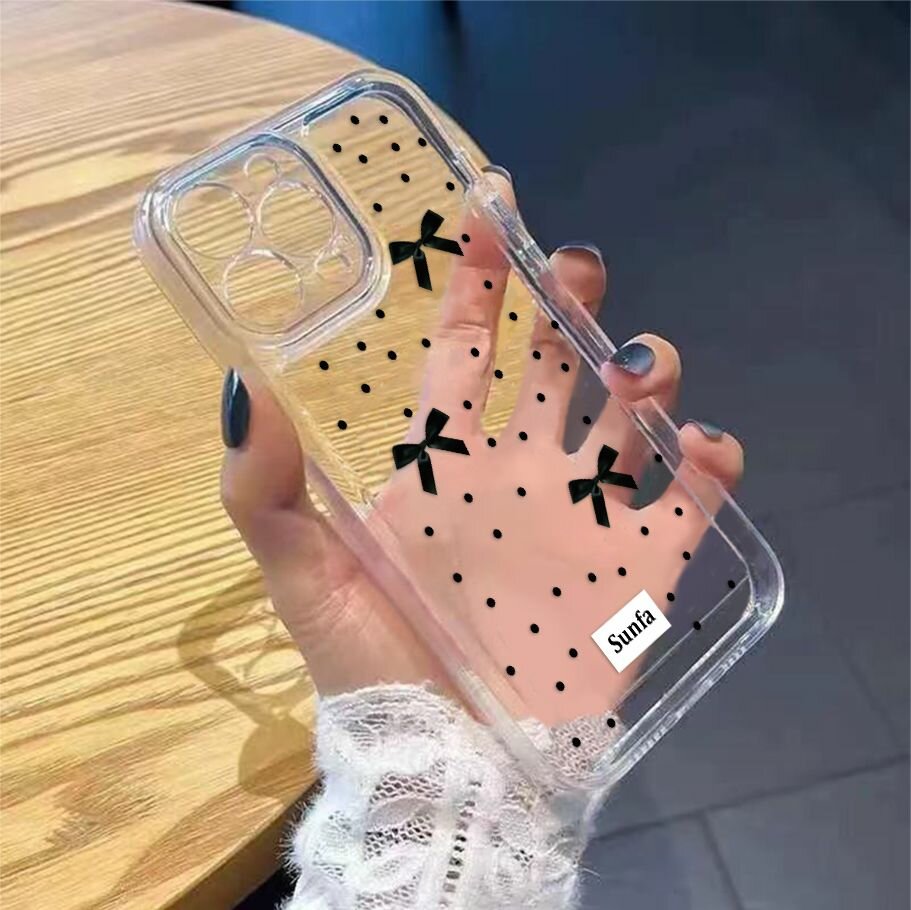 Чехол на Айфон 11 / iPhone 11 Прозрачный с принтом Шнурки силиконовый удароПрочный