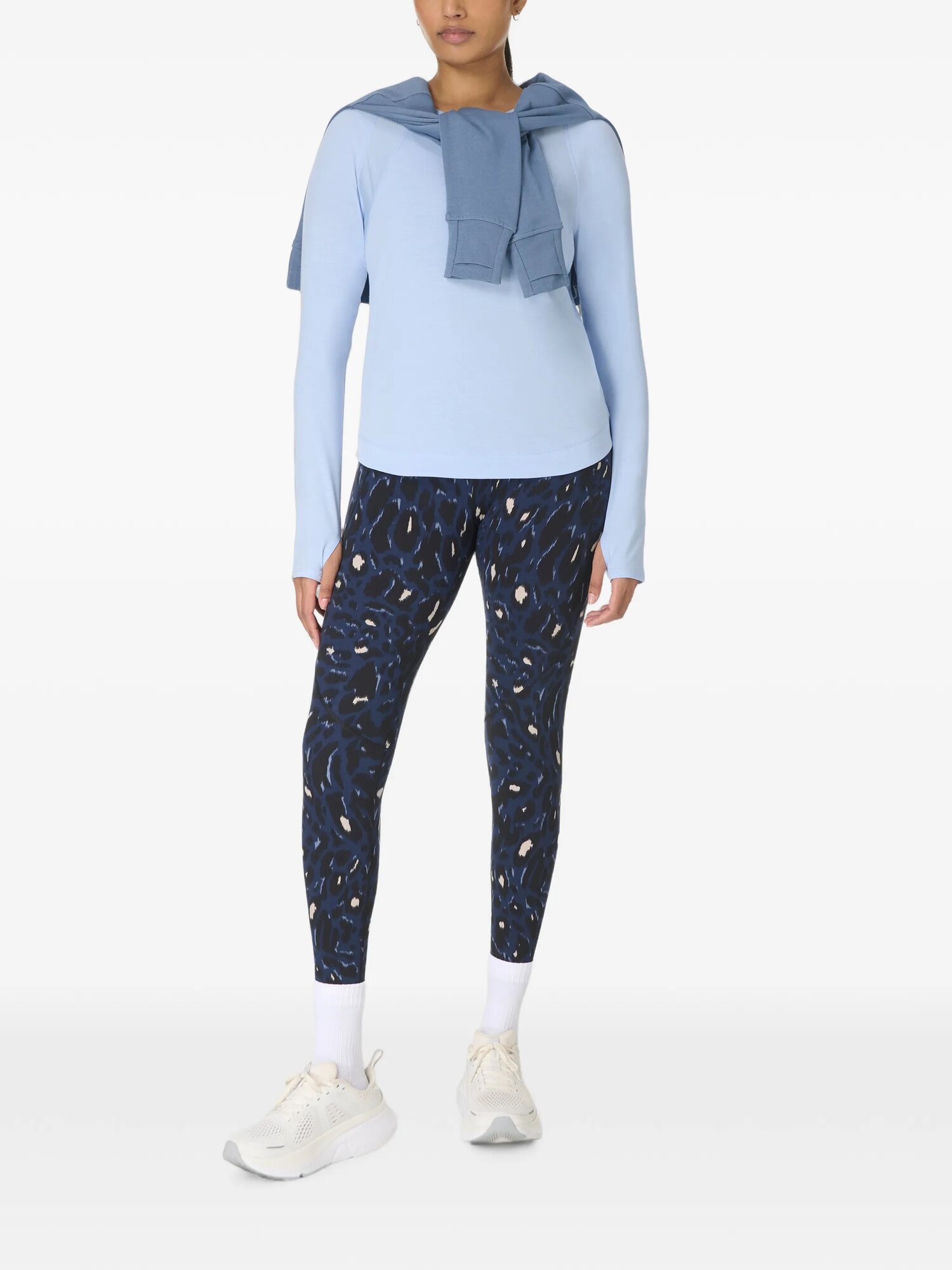 Футболка SWEATY BETTY, размер XS, синий — фото 1
