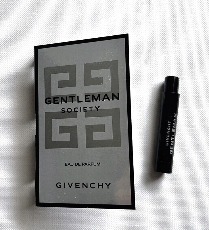 Парфюмерная вода мужская Gentleman Society 1 мл миниатюра - Живанши Джентльмен Сесаити для него