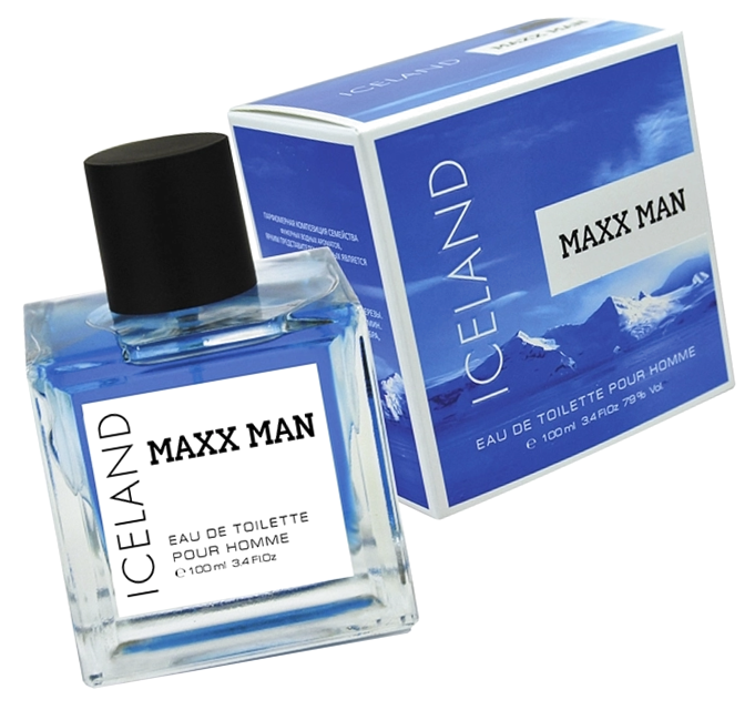 Мужской аромат 100 мл Дельта парфюм Макс Мен Айленд / Delta Parfum Iceland
