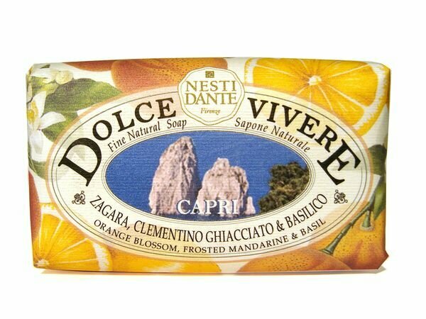 Мыло твердое туалетное Capri Dolce vivere Nesti Dante/Нести Данте 250г