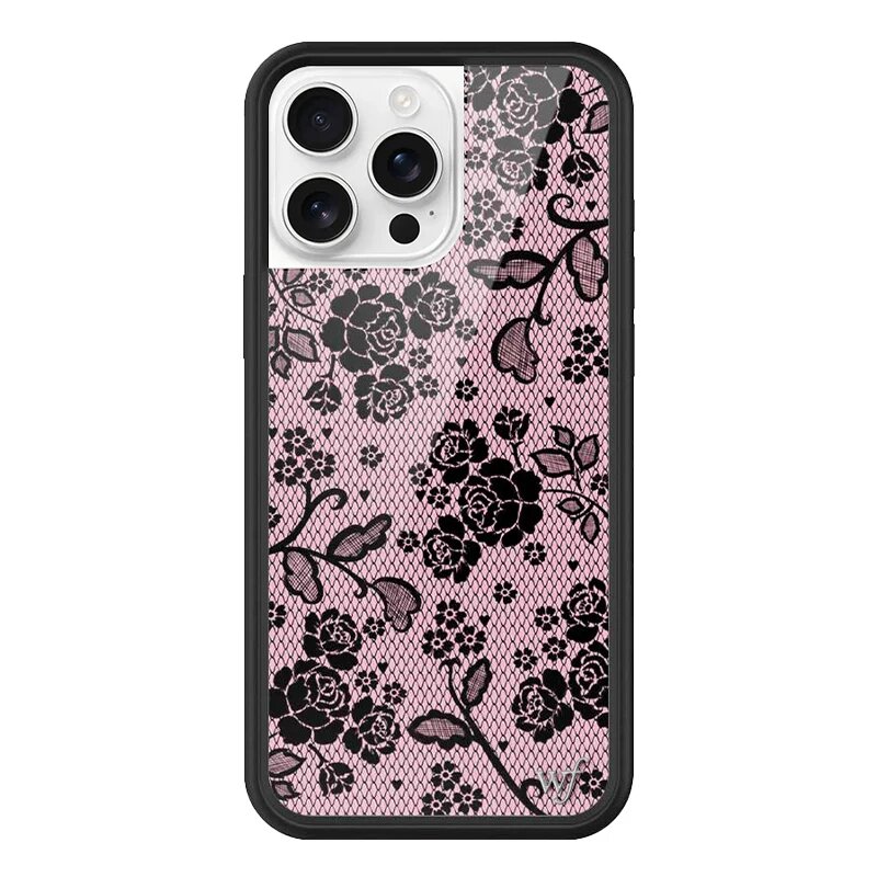 Wildflower Цветочный Силиконовый Чехол для iPhone 17 - Ударопрочный Полный Защитный Твердый Чехол