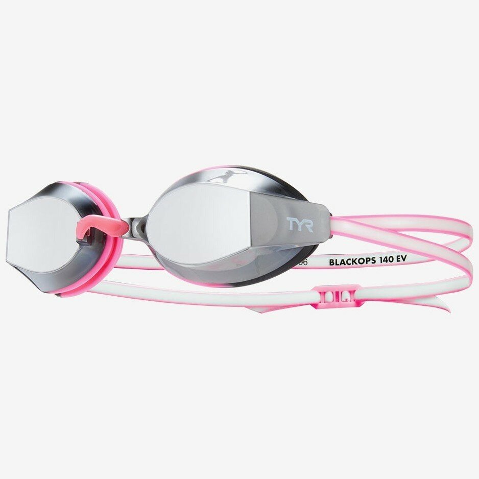 Очки для плавания TYR Women's Black Ops 140 EV Mirrored Racing 659 Розовый (659 Розовый, O/S)
