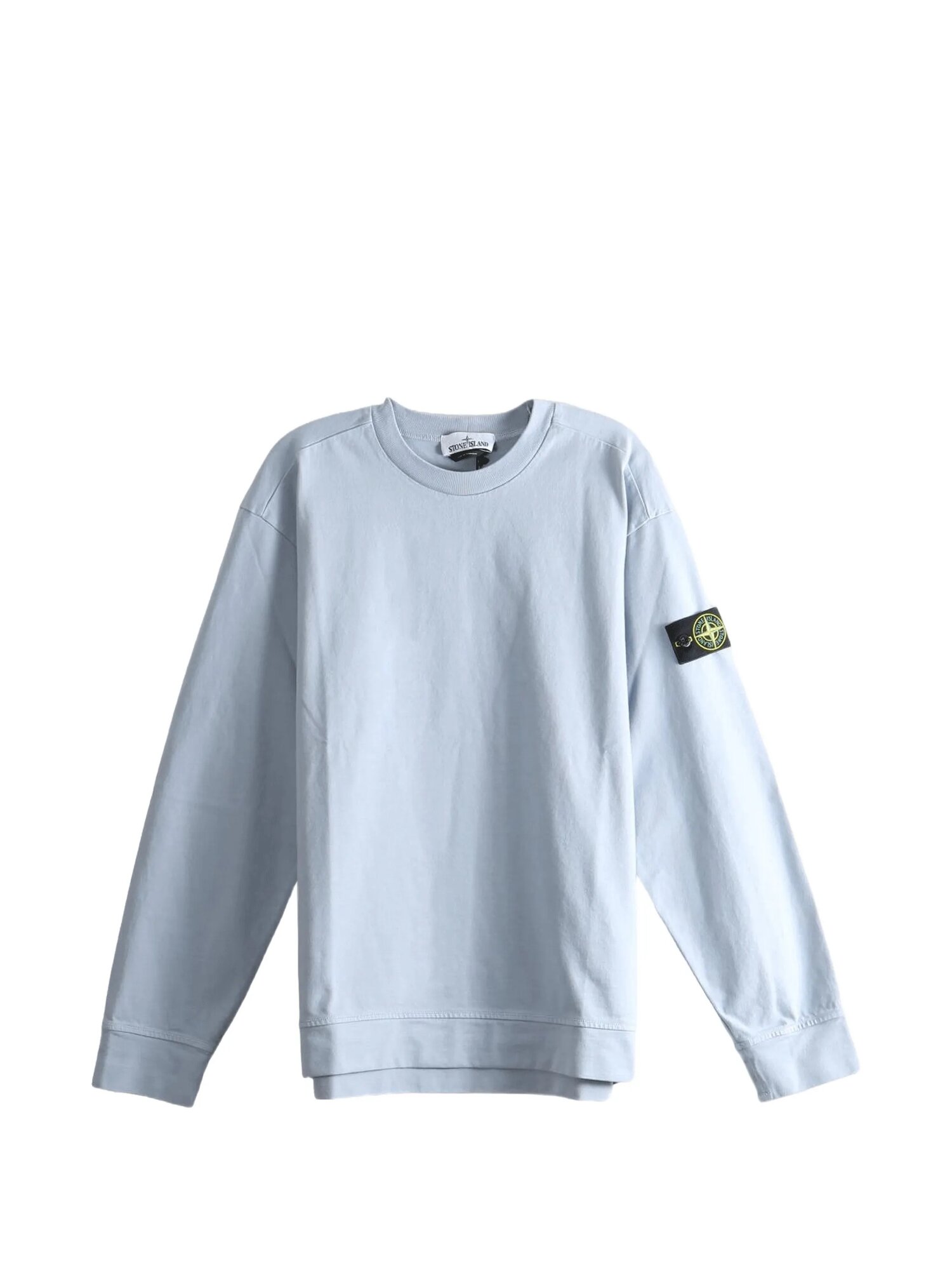 Толстовка Stone Island 6100057 heavy organic cotton jersey sweatshirt