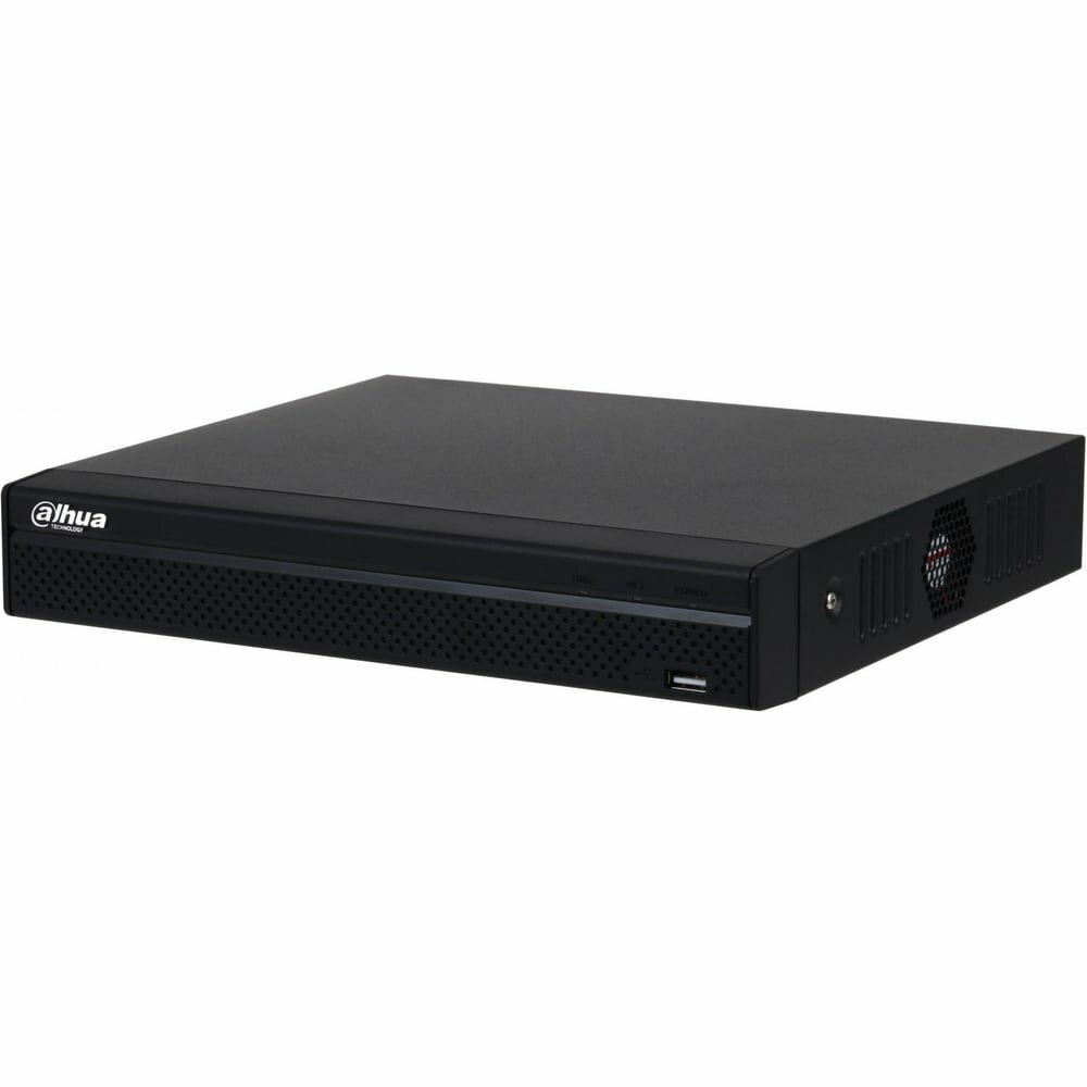 Видеорегистратор Dahua DHI-NVR2104HS-P-4KS3, канальный, сетевой, 4K, 3840×2160, ONVIF, черный