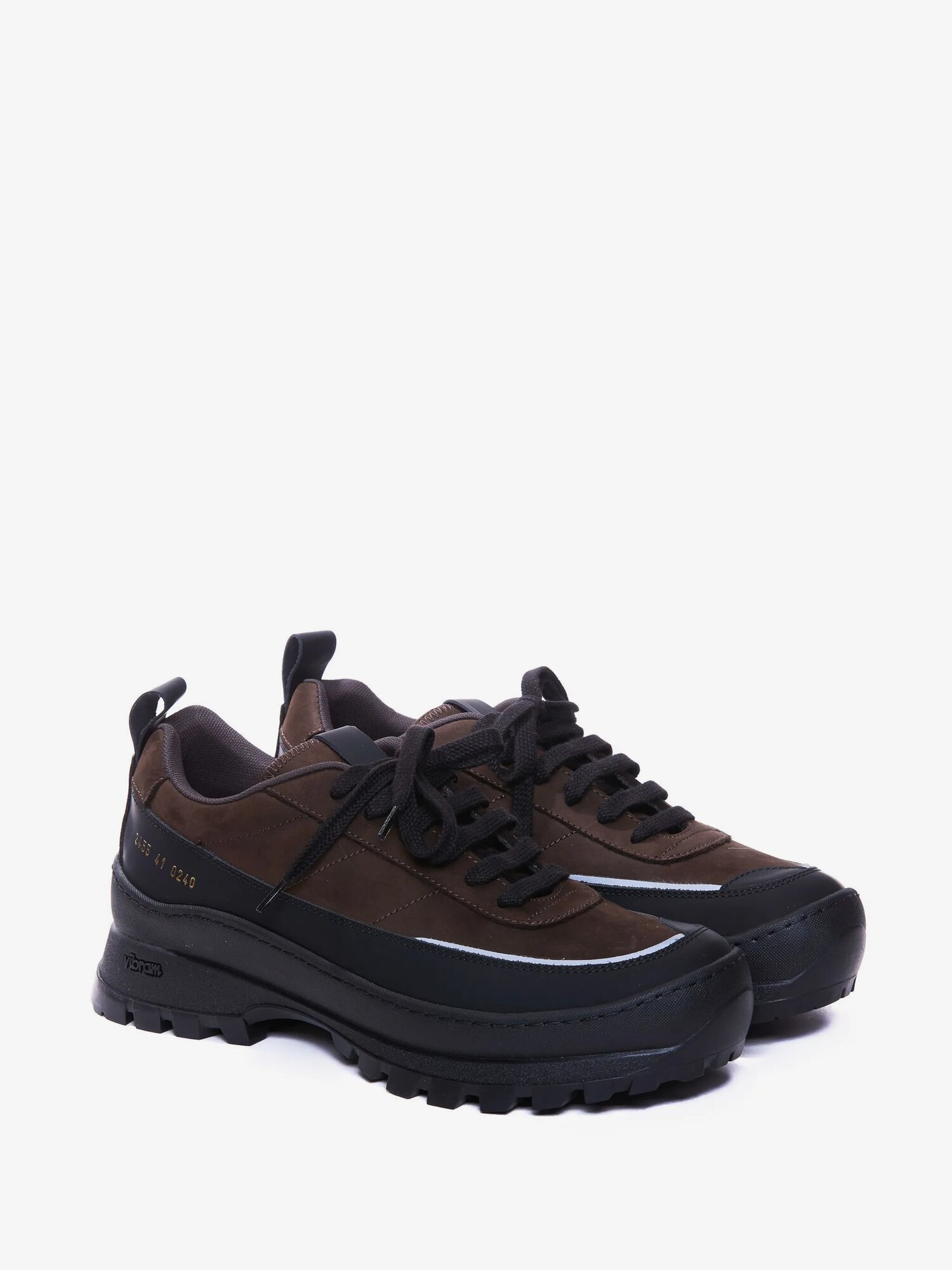 Кроссовки Common Projects Original Achilles, размер 45, коричневый/серый/оранжевый — фото 1