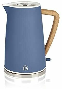 Swan Электрический чайник Nordic Kettle, голубой