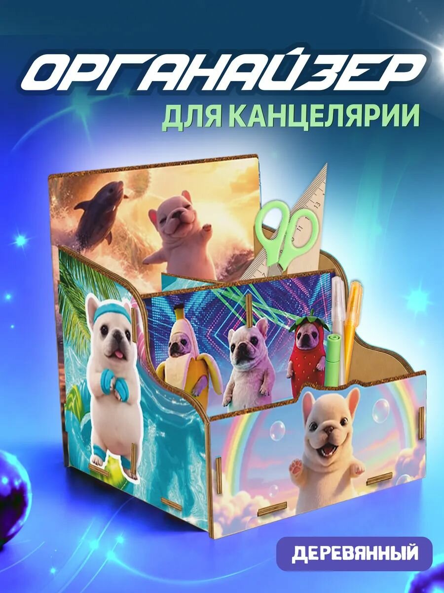 Органайзер для канцелярии мем Пиббл Пибл
