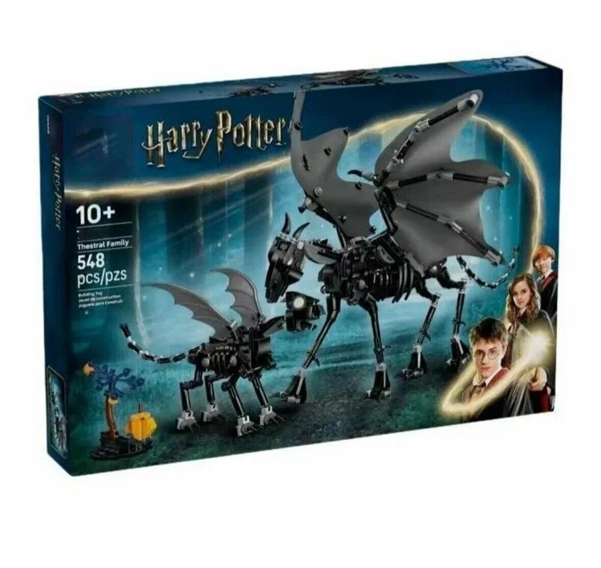 Конструктор Harry Potter, дементоры и пегас, 548 деталей, подарок для детей и взрослых
