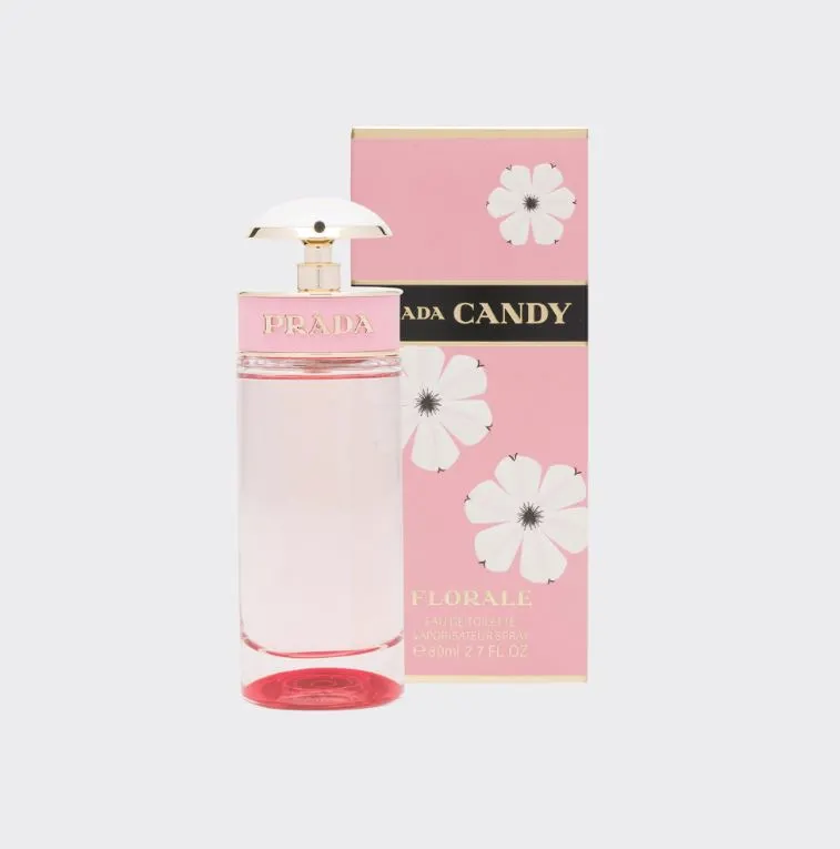 Prada Candy Florale парфюм 80 мл для женщин - Прада Кэнди Флораль цветочная композиция