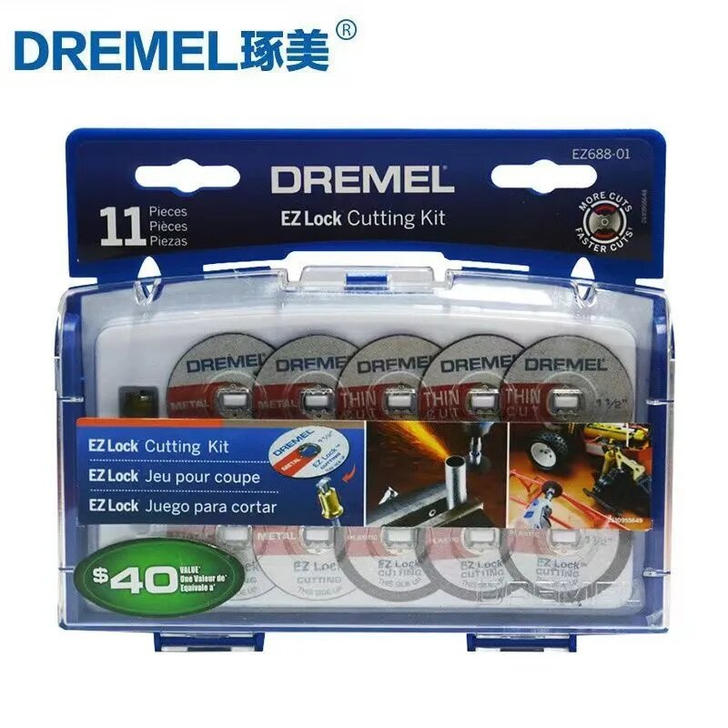 Dremel EZ Lock Cutting Kit набор дисков для резки 11 шт, 38 мм