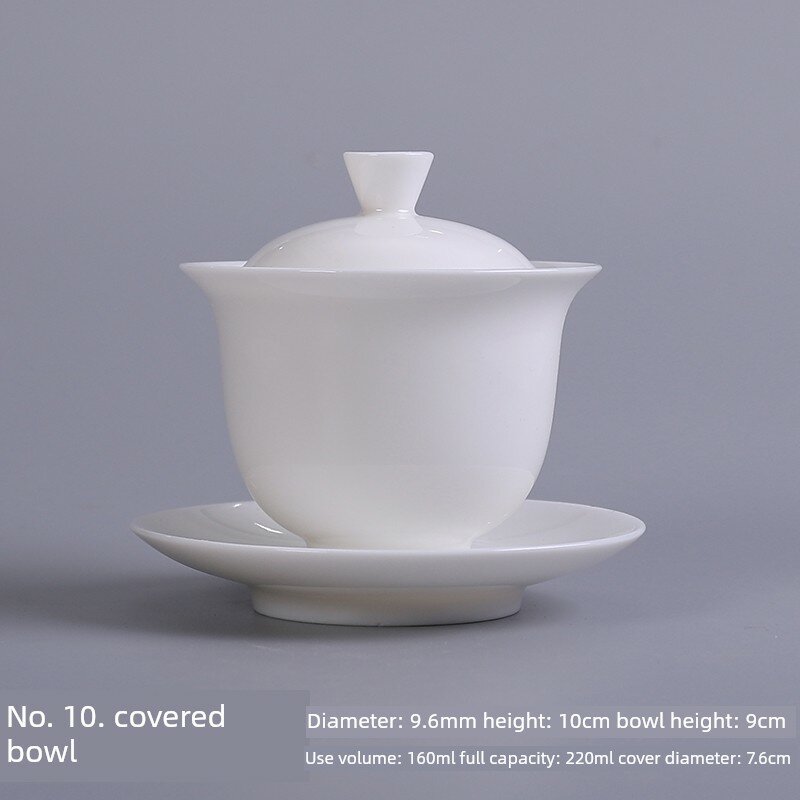 Южиху фарфоровая чашка с крышкой «Красавица» 160 мл для каменного чая традиционный китайский фарфор