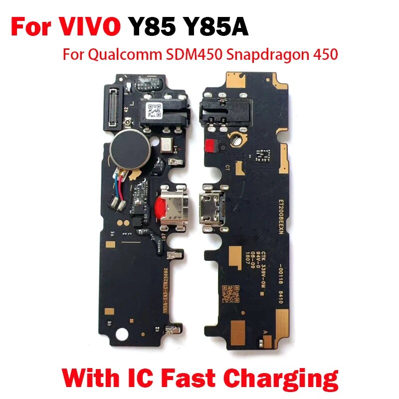 USB-порт для VIVO Y85 Y85A, Qualcomm SDM450