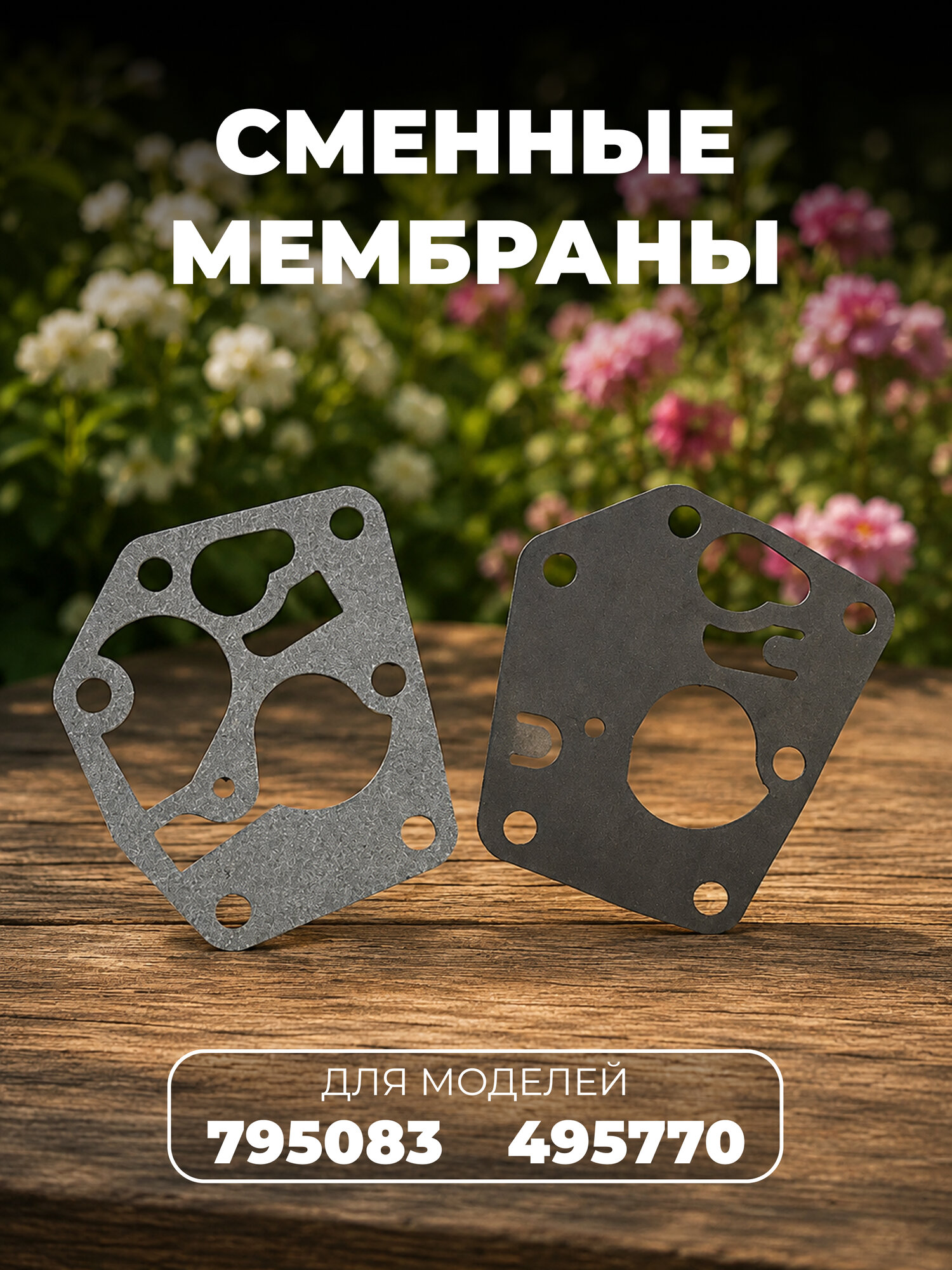 Мембрана карбюратора XCAN для двигателя Briggs&Stratton 795083, 495770 для карбюратора 450, 500 Series, 148cc, 158cc