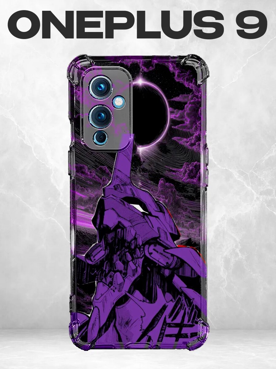 Чехол на Oneplus 9 Евангелион ева затмение