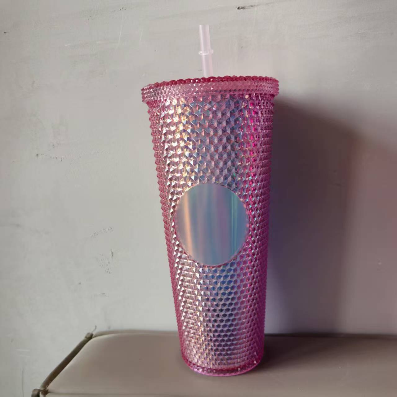 Стакан с трубочкой Starbucks BlackPink limited edition черный