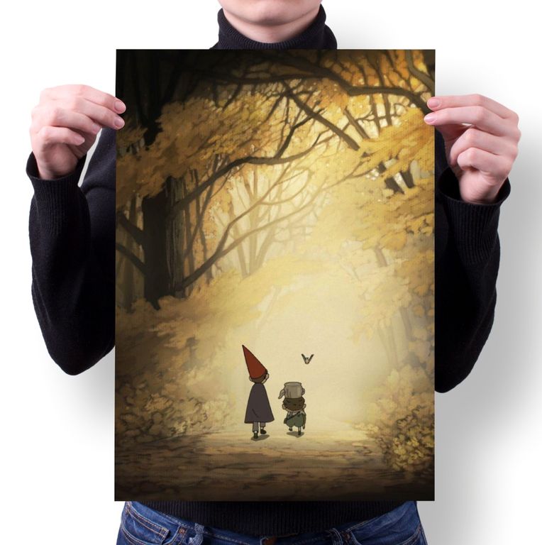 Плакат По ту сторону изгороди, Over the garden wall №2, А3