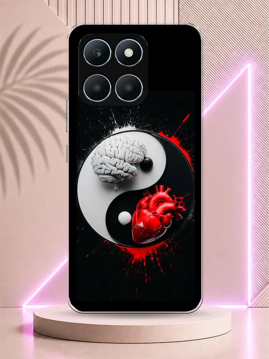 Чехол на Honor X6A Инь Янь