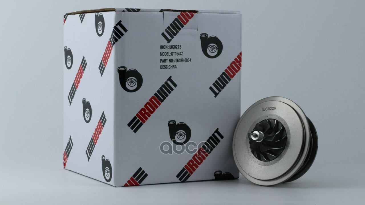 Картридж турбокомпрессора IRONUNIT IUC0226 IRONUNIT арт. IUC0226