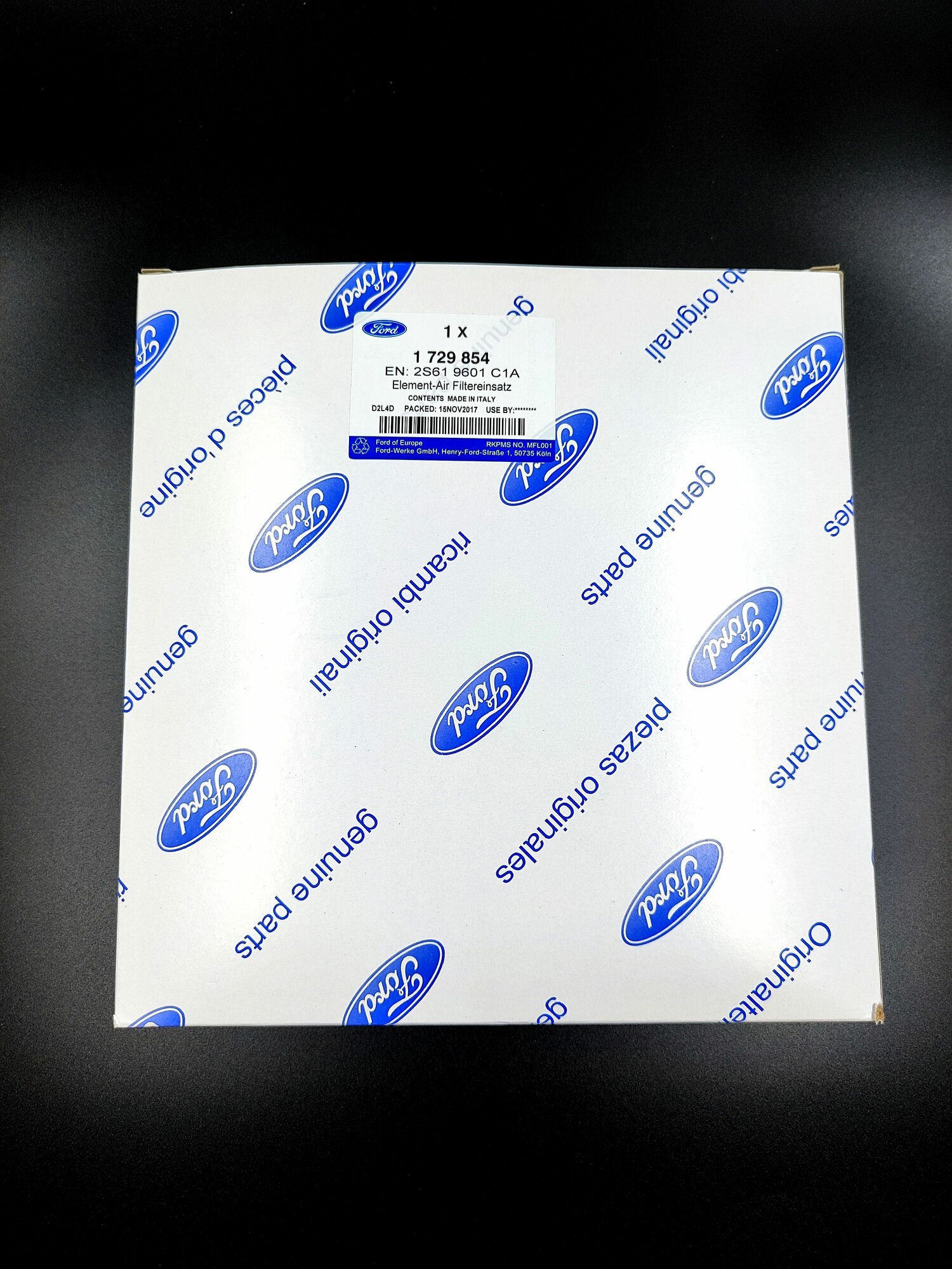 Ford Фильтр воздушный арт. 1729854, 1 шт.