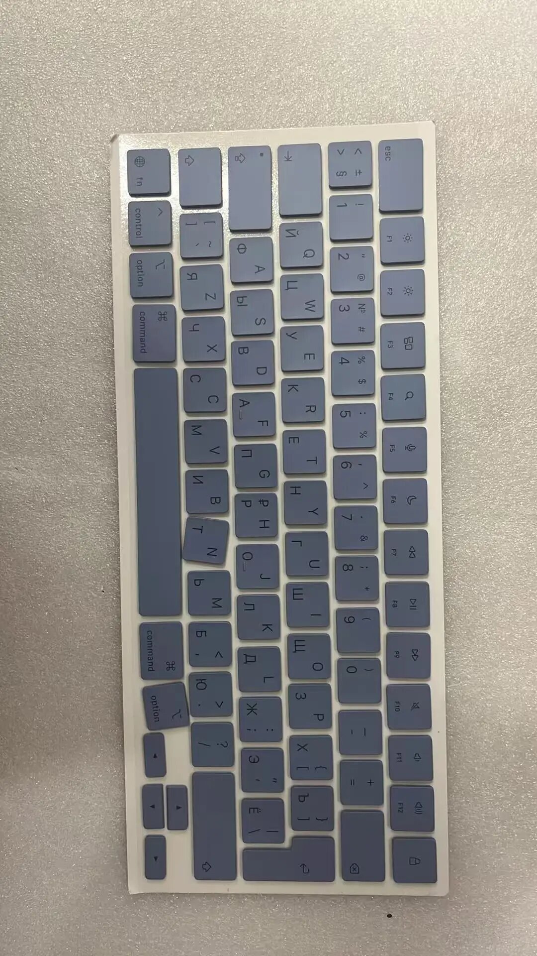Набор клавиш mctoublly для MacBook Neo 13" RU Indigo
