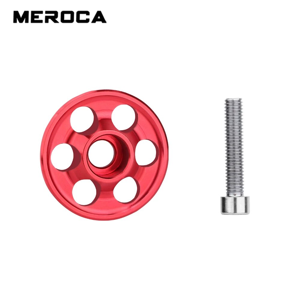 MEROCA 28,6 мм CNC Ультра-легкий Велосипедный Капот Стойки с Шурупами, Красный