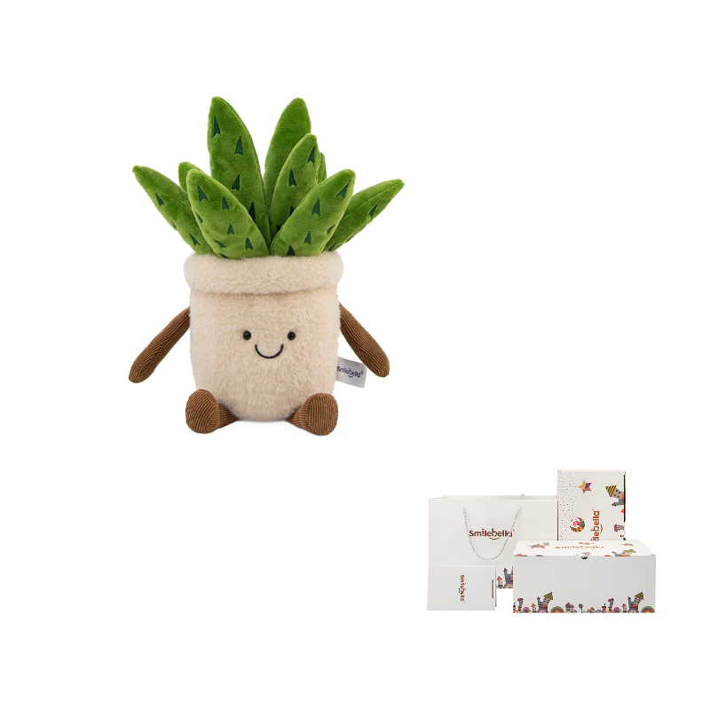 Мешок для игрушек унисекс SMILE BELLA Aloe Vera, 27CM EU