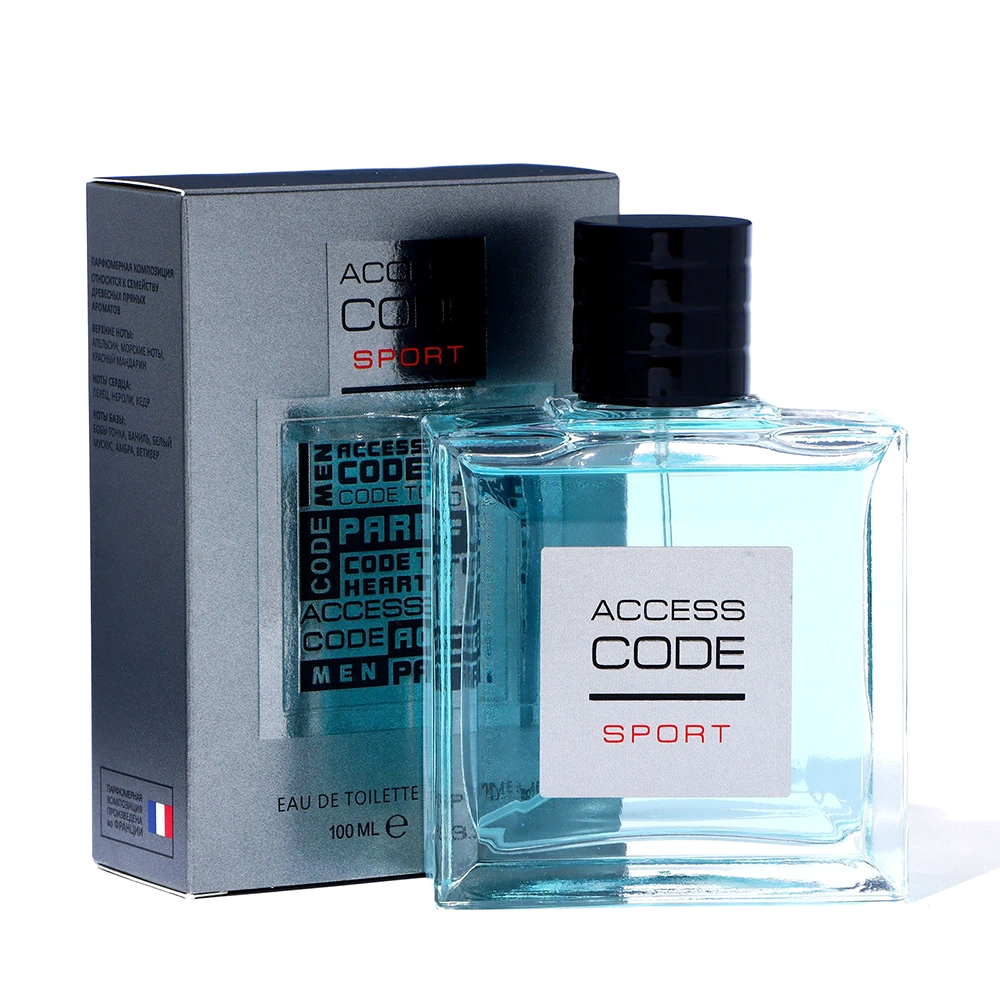 Мужская туалетная вода Delta Parfum Access Code Sport 100 мл / Аксесс Код Спорт