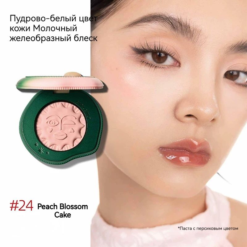 Румяна Эмоции / Универсальные румяна в креме,#24 Peach Blossom Cake