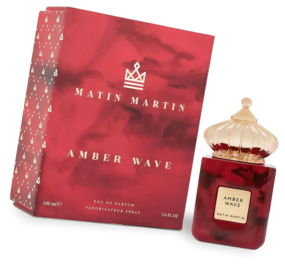 Парфюм унисекс Matin Martin Amber Wave 100 мл / Мэтин Мартин Амбра Вейв Янтарная Волна
