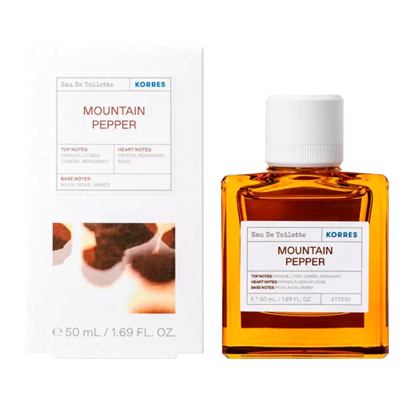 Духи для женщин и мужчин Коррес Маунтин Пеппер 100 мл - Korres Mountain Pepper туалетная вода