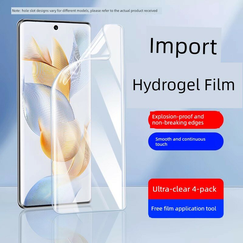 Huawei P30 Pro Водная пленка для экрана смартфона, 4 шт, премиум-покрытие от царапин и отпечатков пальцев