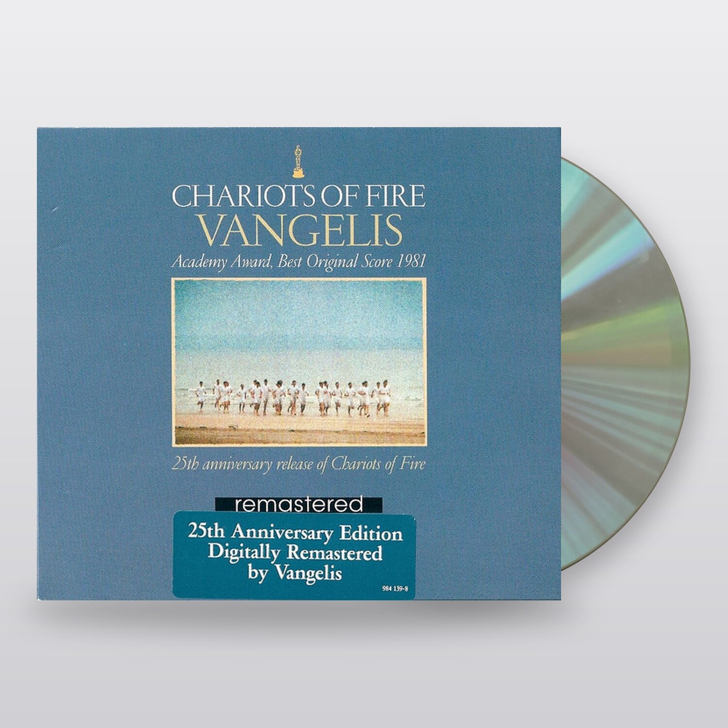 Audio CD Vangelis Chariots Of Fire, Remastered, Universal Music Catalogue, 1 диск, Lounge, Chillout, Downtempo