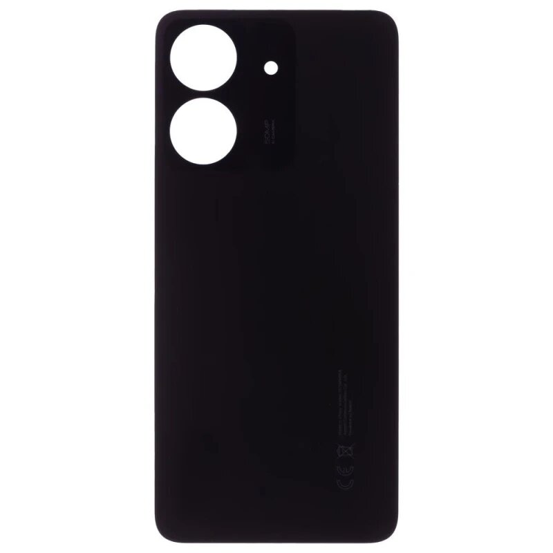 Задняя крышка для Xiaomi Redmi 13C 4G (23108RN04Y) (черный)