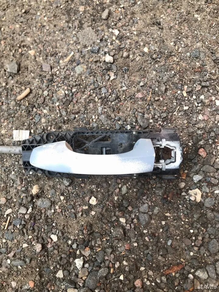 Ручка задняя левая Skoda Octavia a 7, 5G0837205, б/у