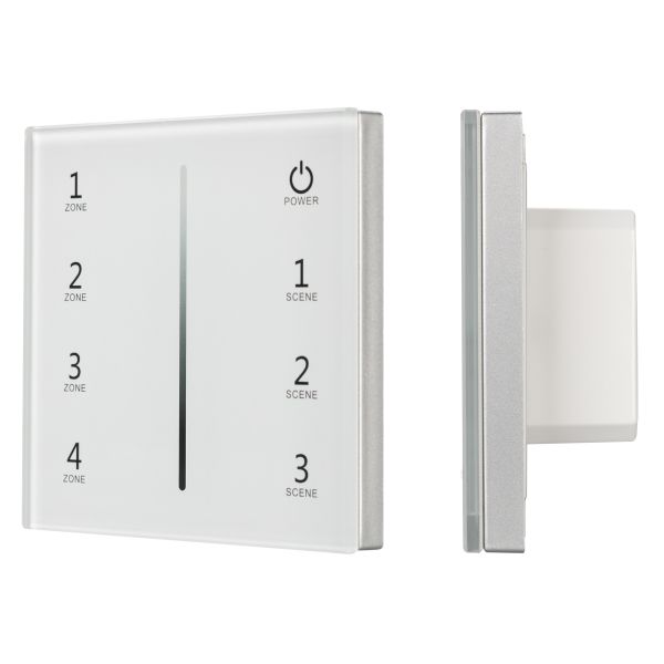 Панель SMART-P34-DIM-IN White (230V, 0-10V, Sens, 2.4G) (Arlight, IP20 Пластик, 5 лет) 027111