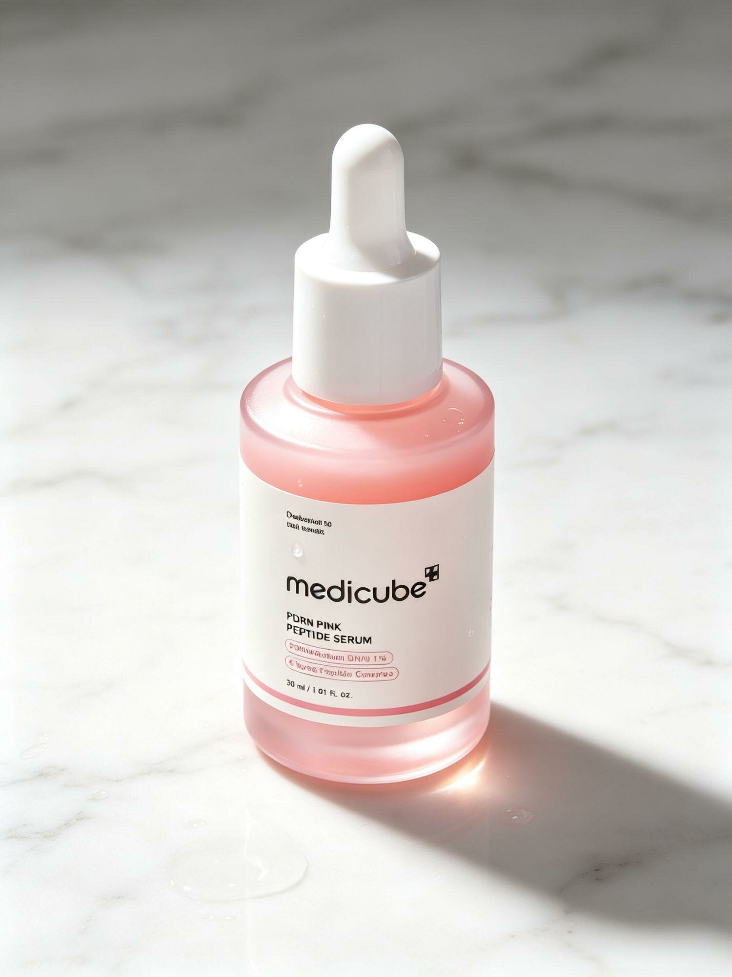 Medicube сыворотка для лица с PDRN и пептидами, придает сияние, повышает упругость и выравнивает тон кожи, 30 мл