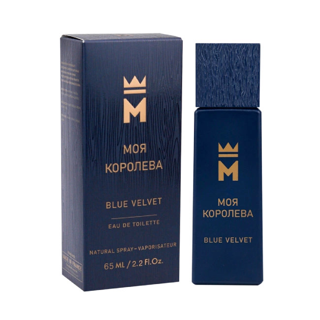Туалетная вода Delta Parfum Blue Velvet 65 мл, Синий Бархат - Дельта парфюм Моя Королева для женщин