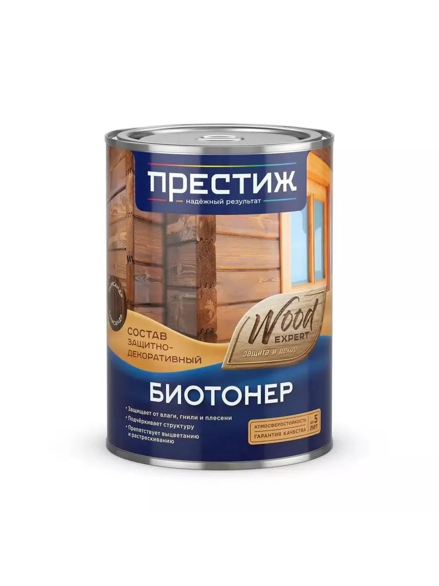 Престиж Дерево Биотонер защитно-декорат. Калужница 0.9л