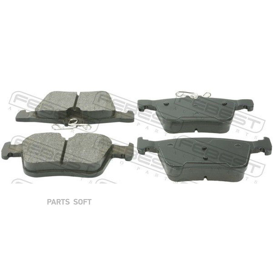 Колодки тормозные VAG Tiguan 16-, Kodiaq 16-, Karoq 17-, Golf VII 12-, A3 12- задние \ FEBEST 2301-5G1R FEBEST 23015G1R | цена за 1 шт