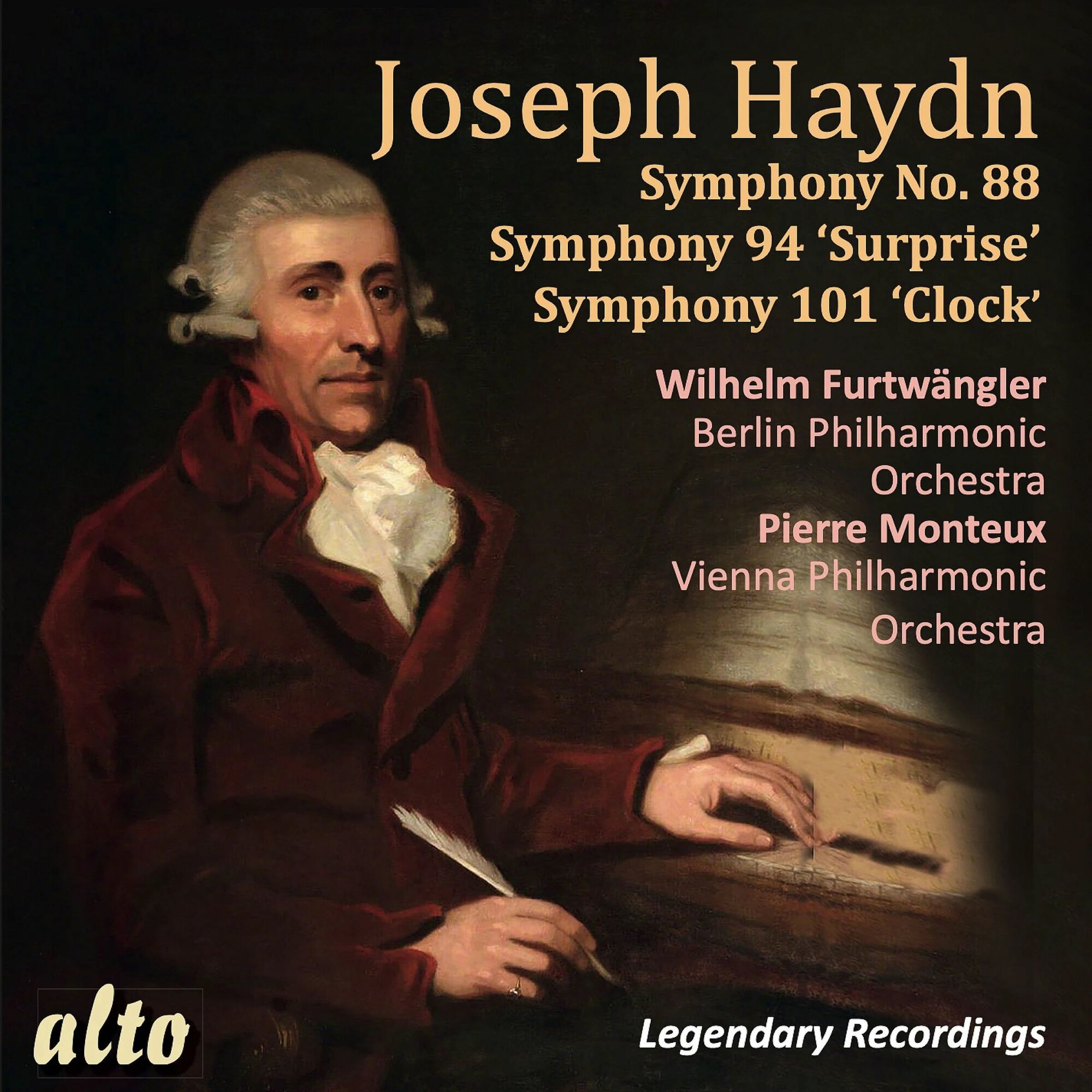 CD Диск Wilhelm Furtwangler, Pierre Monteux - Haydn: Symphonies 88, 94 & 101 (CD) 2021, Jewel