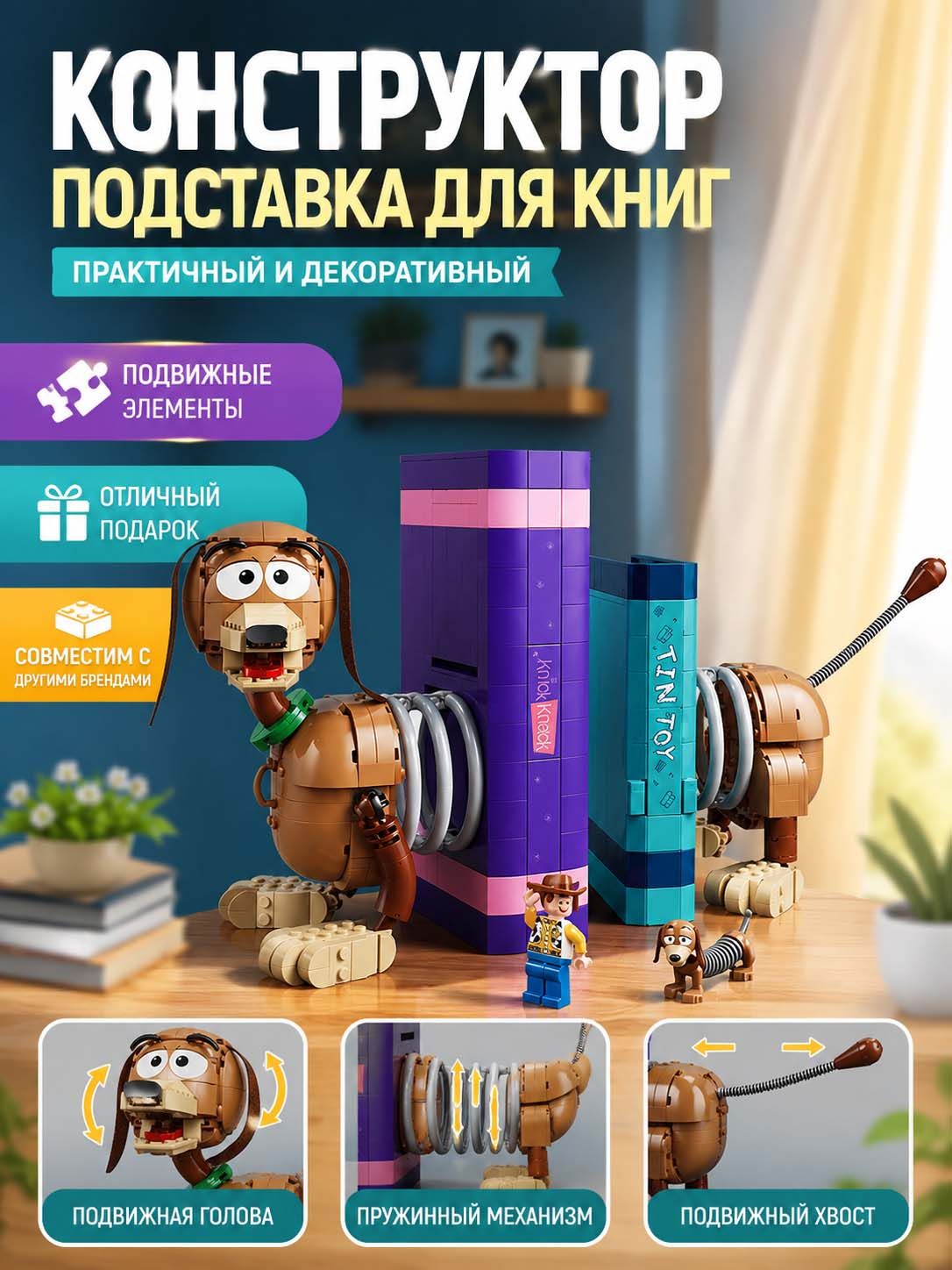 Konstruktor, 1311 elementlar, Blokli, Prefabrik model
