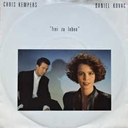 Винил LP CALL ME (CHRIS KEMPERS & DANIEL KOVAC) "Frei zu Leben - Gegen der Strom" (7"single) (1990 German press, ex+/ex)