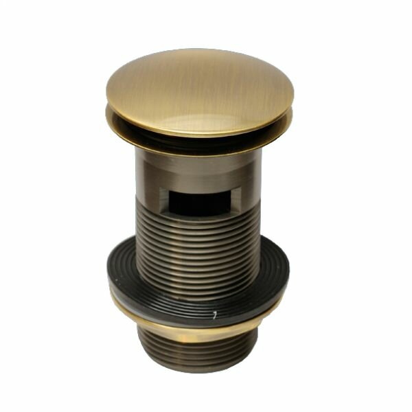 Донный клапан (выпуск) для раковины McAlpine 1 1/4" бронза (CW60-AB)
